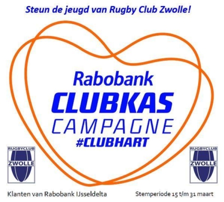Rabobank Clubkas Campagne – Rugbyclub Zwolle